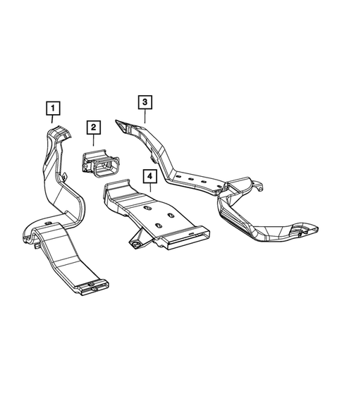 Air Ducts for 2017 Ram 2500 | Mopar Online Parts