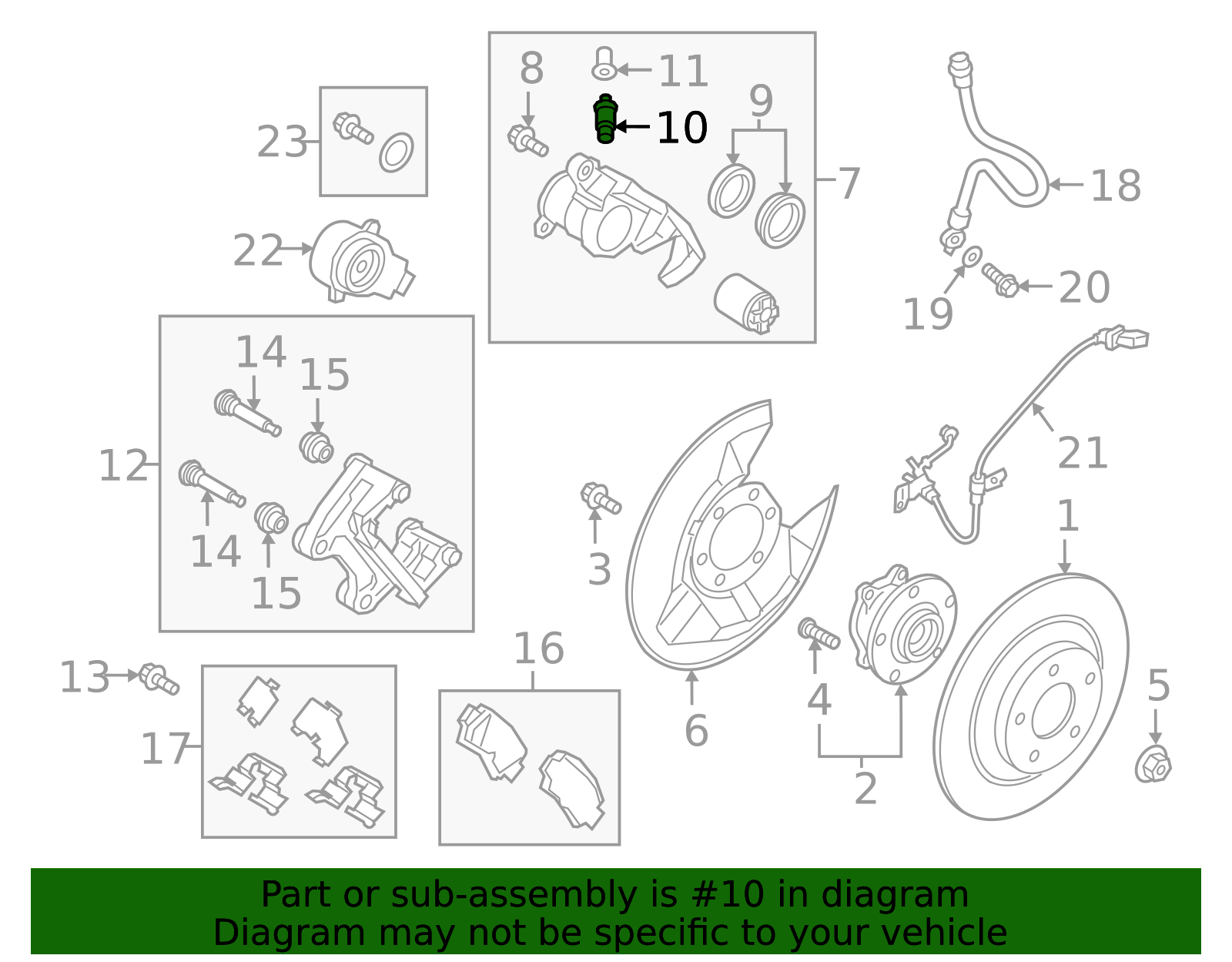 GPYA-33-690A - Caliper Assembly Bleeder Screw 2006-2024 Mazda | Florida ...