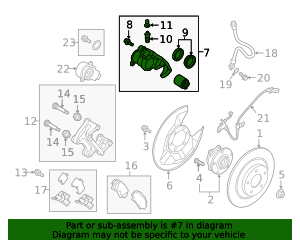 kay02671xa - Caliper Assembly 2016-2023 Mazda CX-5 | AutoNationParts.com
