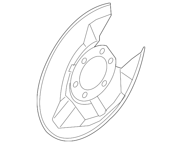 2015-2020 Mazda Splash Shield - Driver's Side (LH) KD45-26-271 ...