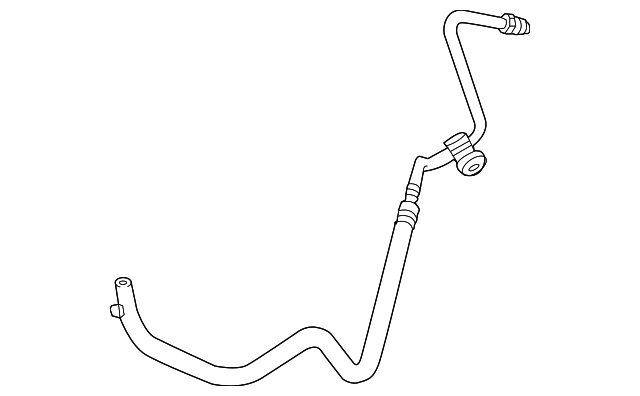 Power Steering Return Hose - Mopar (52124650AH) | MyMoparParts