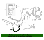 2011-2015 Mopar Power Steering Return Hose 5154458AF | TascaParts.com