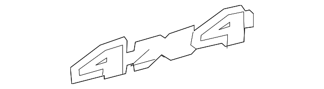 2014-2022 Jeep Nameplate 68223747ab | TascaParts.com