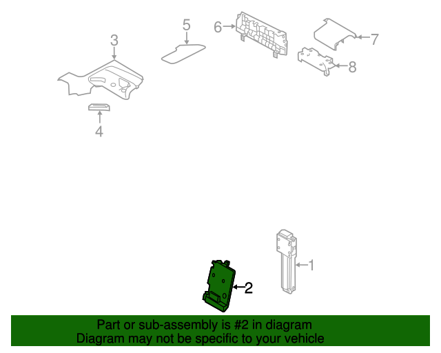 Lower Cover - 2017-2019 Land Rover Range Rover Evoque (LR111362) | Land ...