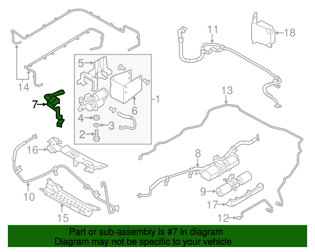 2011 Infiniti QX56 Height Sensor 53820-1LA0A | Genuine Infiniti Parts