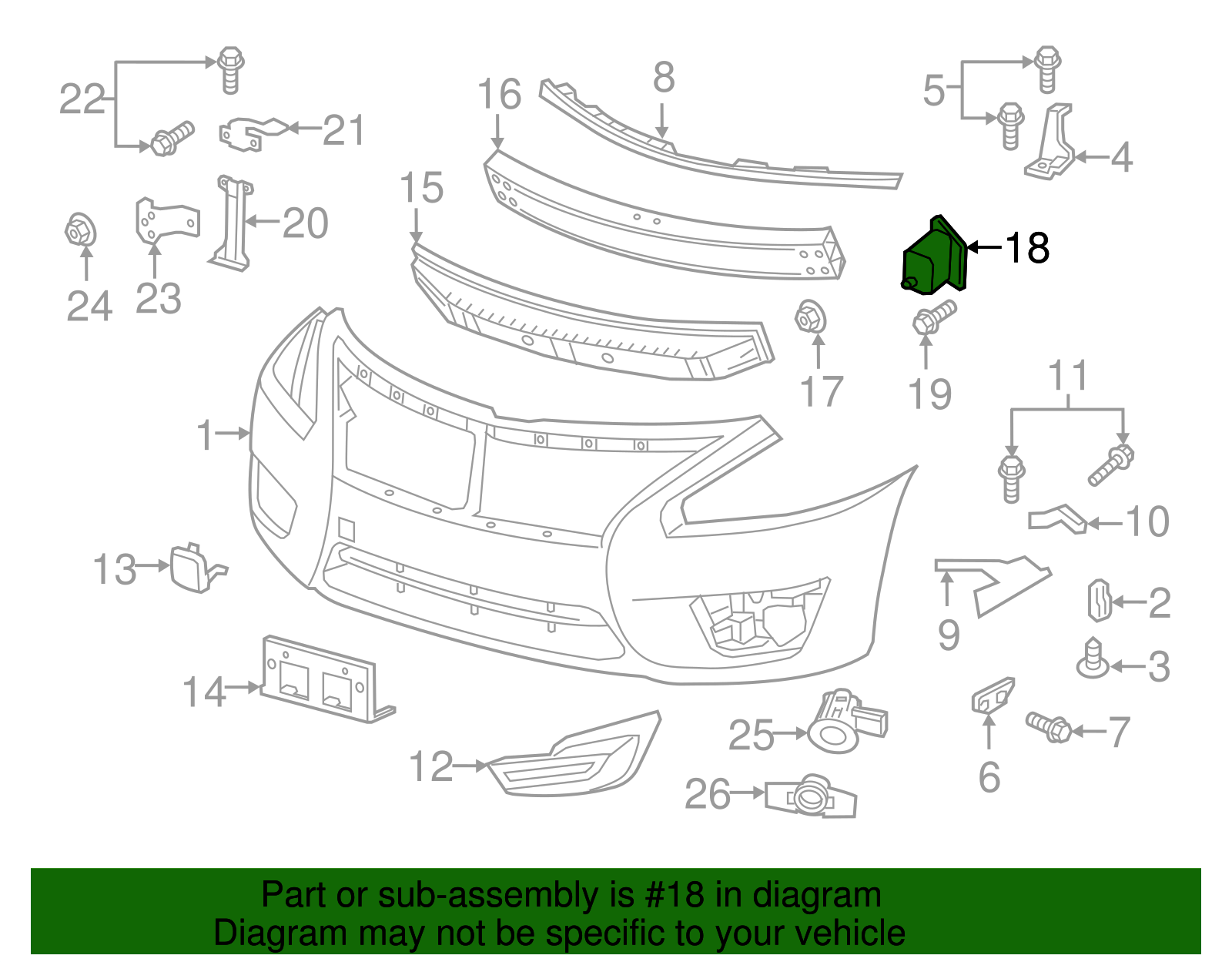 2013-2023 Nissan Reinforced Bracket 62211-3TA0A | Bill Kay Nissan Parts