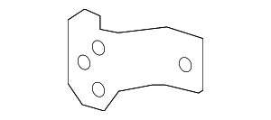 2013-2015 Nissan Altima Bumper Cover Support Rail Bracket 62248-3TA1B ...