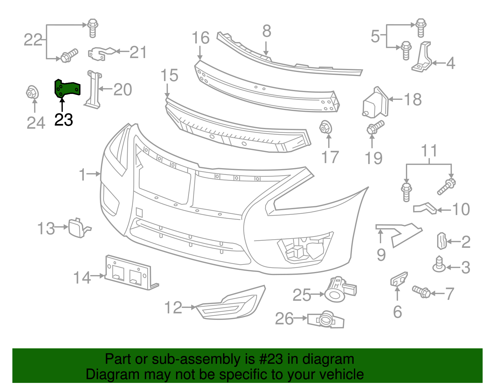 2013-2015 Nissan Altima Retaining Bracket 62248-3TA1B | Team Nissan Inc.