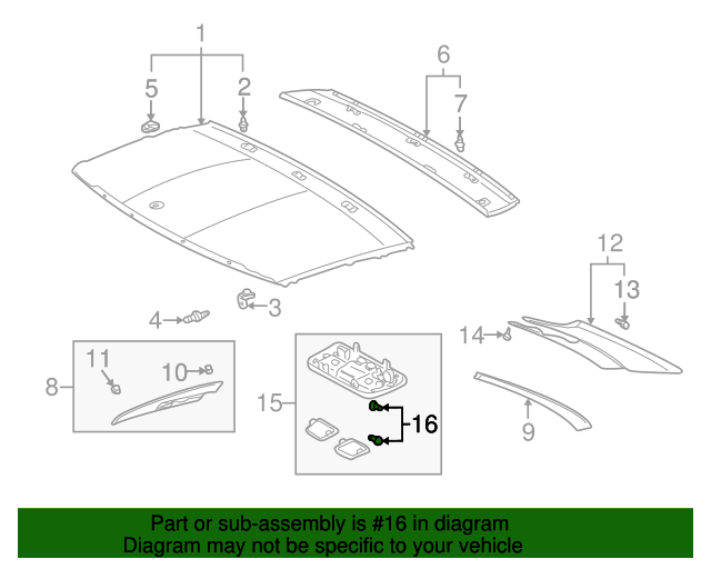 90981-12005 - Map Lamp Bulb - 1998-2010 Lexus | MyLexusParts