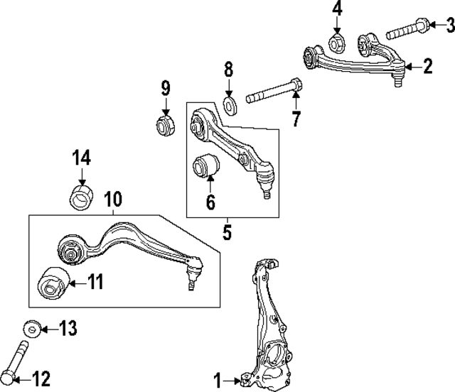 206-330-83-02 - Lateral Arm 2022-2024 Mercedes-Benz C 300 | Mercedes ...