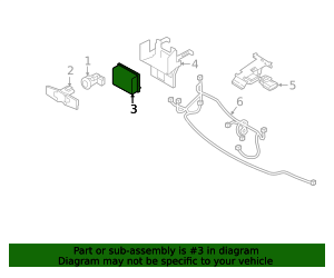 2021-2024 Nissan Distance Sensor 28438-6JF0E | OEM Parts Online