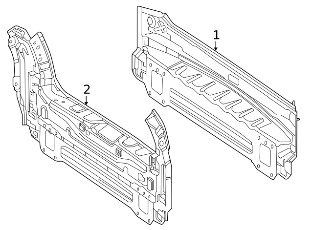 167-640-44-00 - Rear Body Panel 2020-2023 Mercedes-Benz | Mercedes-Benz ...