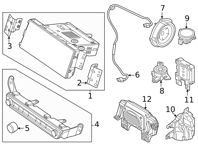 96544-G5000 - Knob 2020-2022 Kia | Kia.Parts Store