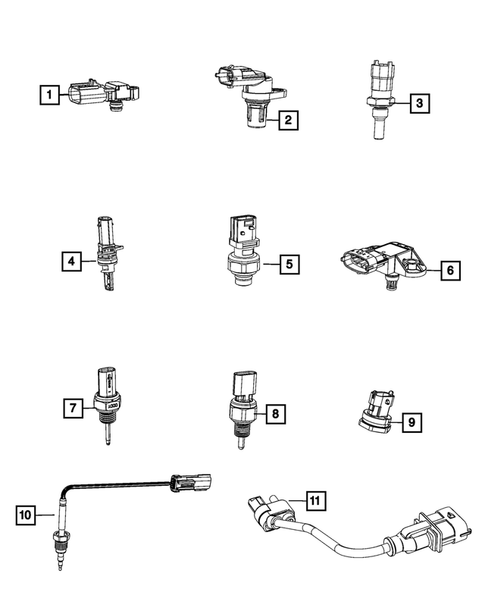 Sensors for 2022 Ram 1500 | Mopar Estores