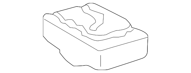 64777-02050 - Cushion - 2003-2008 Toyota Corolla | OEM Parts Quick