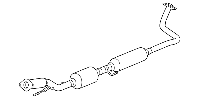 2018-2025 Nissan Converter & Pipe 200A0-5RL6A | Nissan Parts Plus