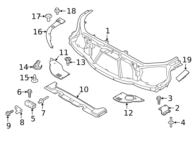 2016-2021 Land Rover Sight Shield LR078771 | JaguarParts.com