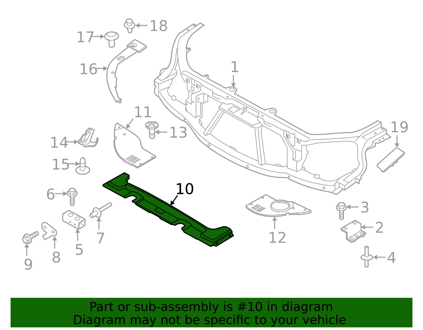 2016-2021 Land Rover Sight Shield LR078771 | OEM Parts Online