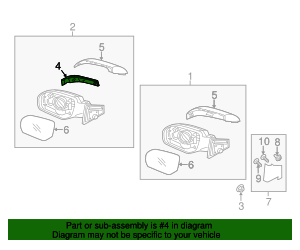 2013-2019 Hyundai Signal Lamp 87613-B8000 | OEM Hyundai Parts