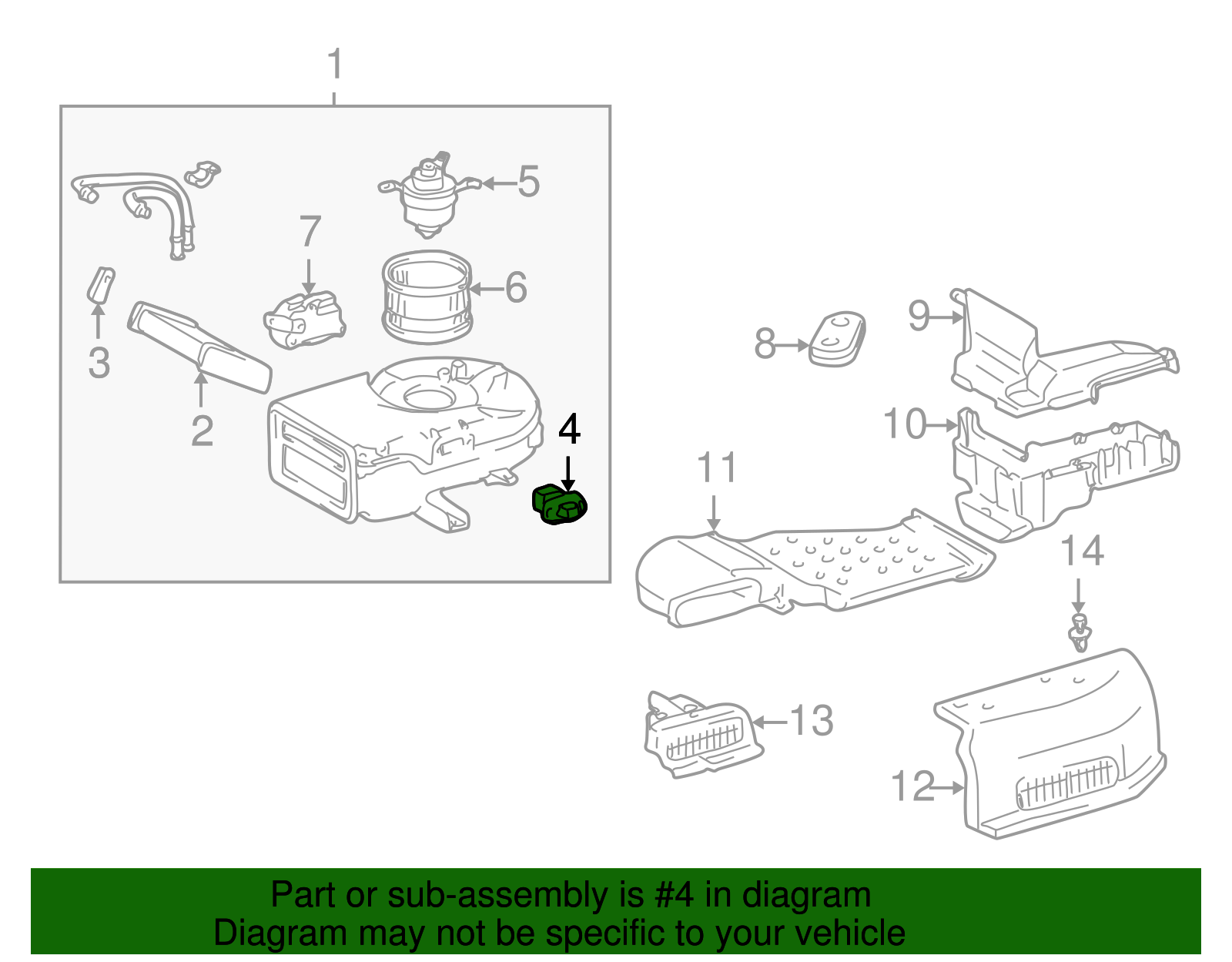 1998-2003 Toyota Sienna Resistor 87138-08040 | Retail Performance Auto ...