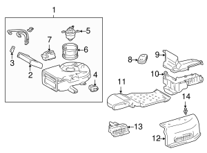 1998-2007 Toyota Resistor 88750-60010 | OEM Parts Online