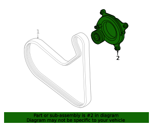 11288580360 - 2016-2025 BMW Belt Tensioner (11-28-8-580-360) | BMW of ...