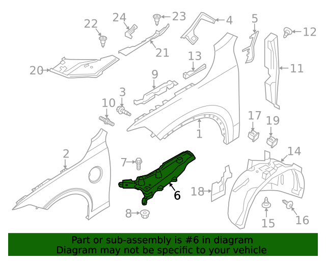 2017-2023 Volvo S90 Mount Panel 31447897 | OEM Parts Online