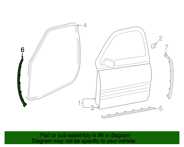 55372709AB - W/Strip - 2009-2023 Mopar | Mopar Parts Canada