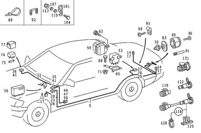 003-545-41-26 - Contact Socket 1954-2003 Mercedes-Benz | Mercedes-Benz ...