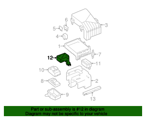 2005-2017 Volkswagen Contact Housing 1K0-937-700-B | VW Direct Auto Parts