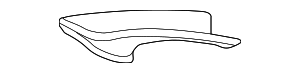 51432699053 - 2000-2006 BMW Windshield Pillar Trim (51-43-2-699-053 ...