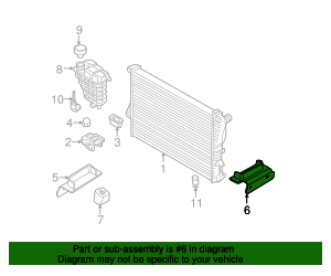 Genuine BMW 17-10-8-254-247 | Lower Bracket | FREE Shipping on Most ...