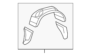 2014-2021 Toyota Tundra Wheelhouse Liner 65637-0C040 | OEM Parts Online