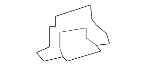 2014-2021 Toyota Tundra Skirt Upper Plate 65605-0C010 | Toyota Parts Center