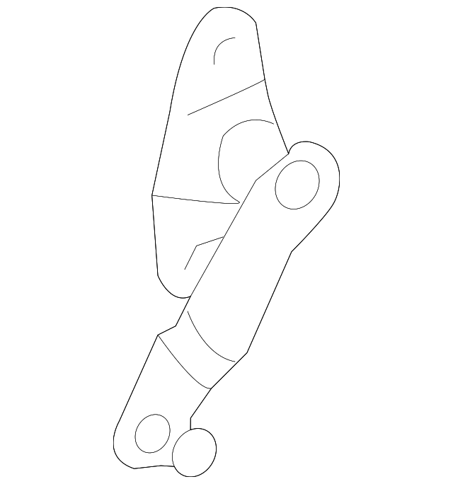 Genuine Toyota Tailgate Hinge (Left) part# 66102-0C021 for 2007-2021 ...