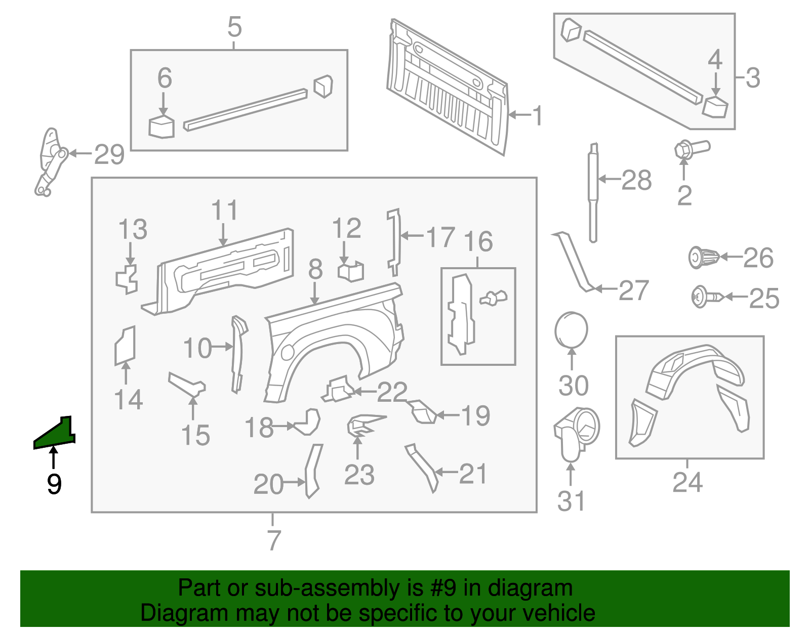 2014-2021 Toyota Tundra Stone Guard 66244-0C020 | OEM Parts Online