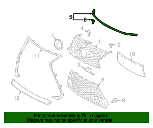 2017-2020 Lexus Hood Seal 53119-53070 | AutoNationParts.com