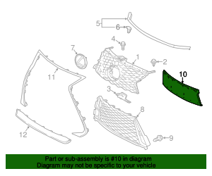 2017-2020 Lexus Extension Panel 52112-53130 | OEM Parts Online