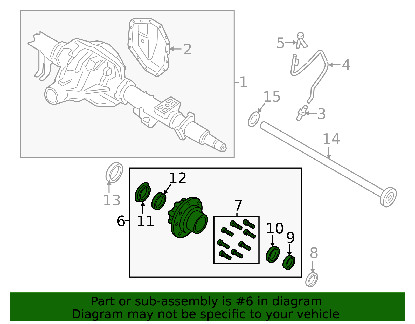 2017-2024 Ford Hub Assembly PC3Z-1109-A | Ford OEM Parts Online