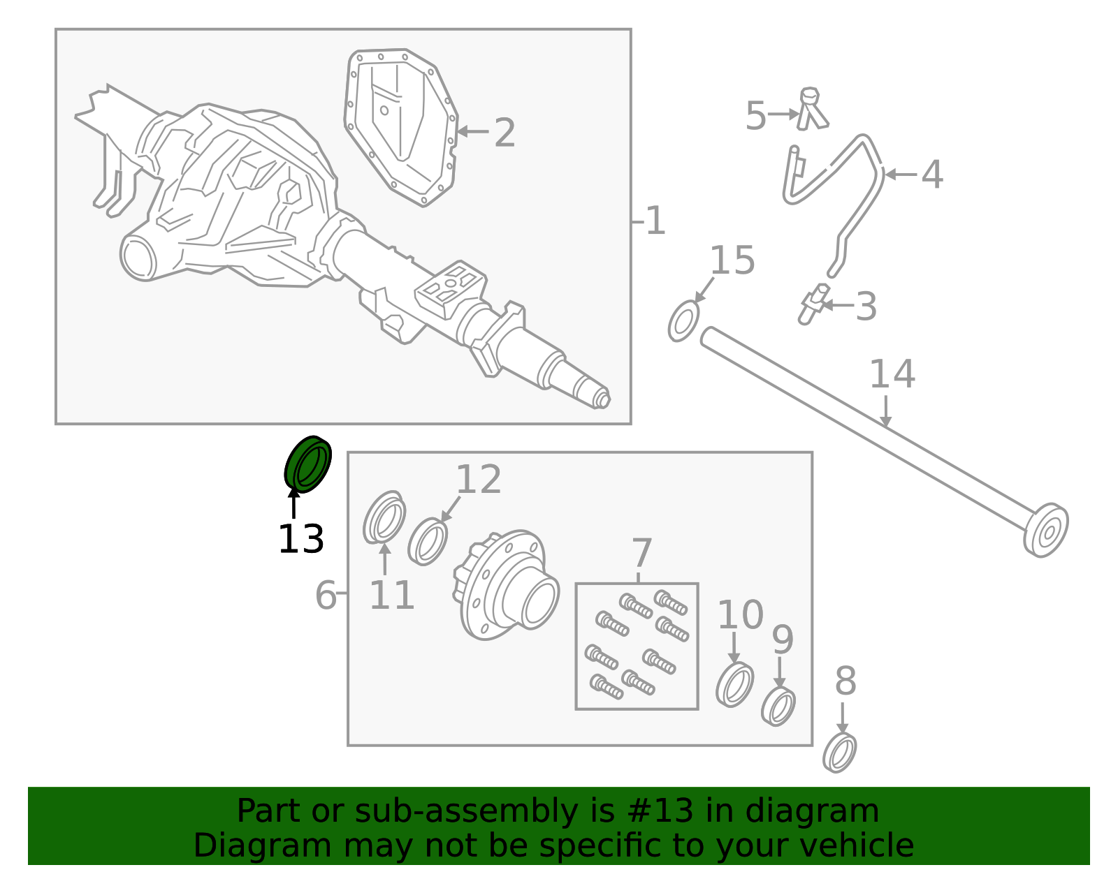 2017-2024 Ford Axle Seals HC3Z-1S175-B | OEM Parts Online