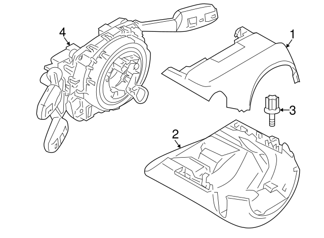 61319169071 - 2006-2013 BMW Multi-Function Switch (61-31-9-169-071 ...