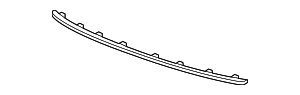 71127-SWA-003 - Molding Front Grille (Lower) - 2007-2009 Honda CR-V ...