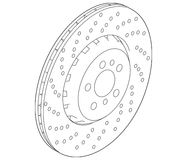 2018-2025 BMW Disc Brake Rotor Left 34217991103 | OEM Parts Online