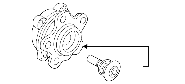 31208098973 - 2018-2025 BMW Wheel Bearing And Hub Assembly (31-20-8-098 ...
