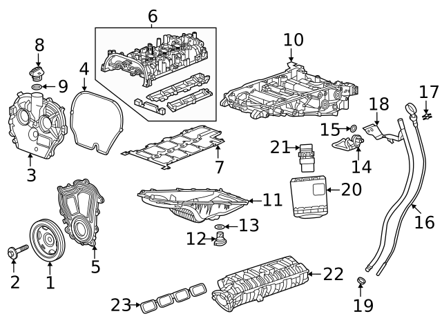 2019-2024 Cadillac F Harness 55511954 | TascaParts.com