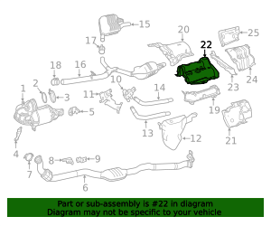 213-470-10-00 - Fuel Tank Shield 2018-2023 Mercedes-Benz ...