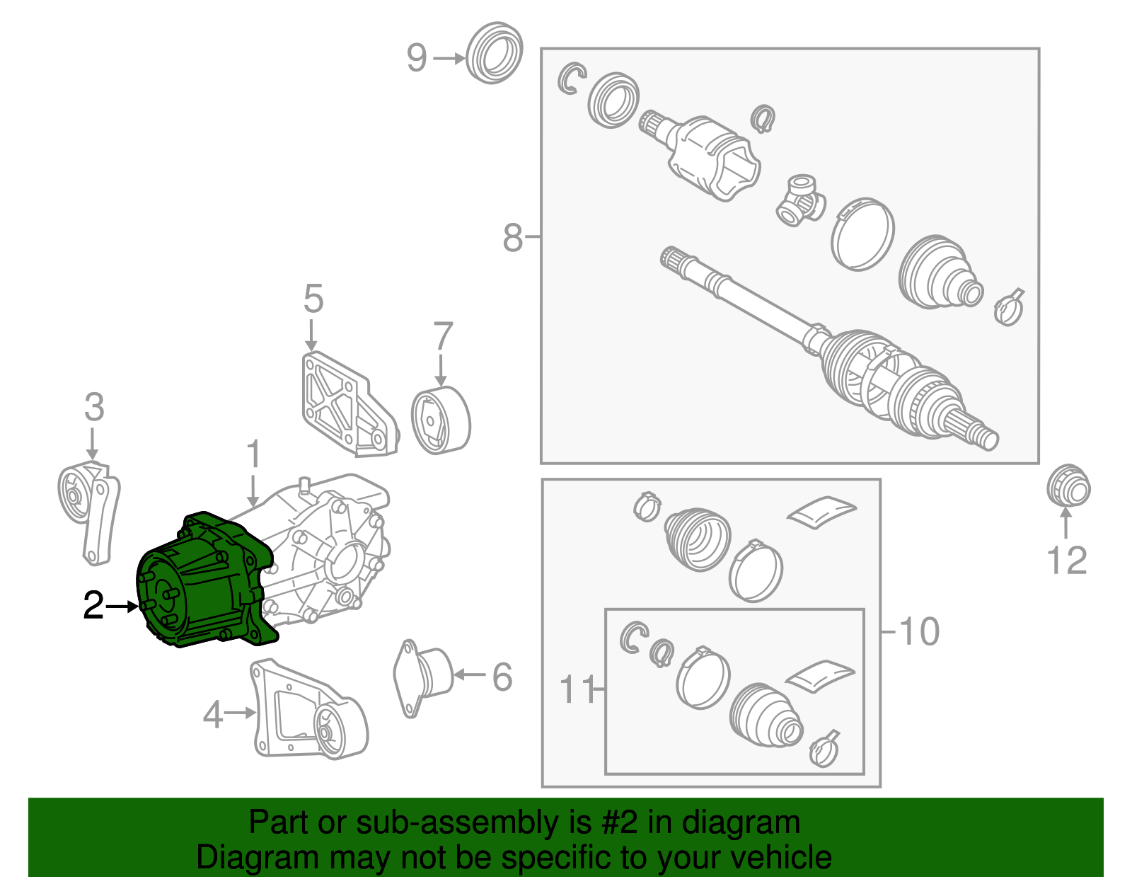 41303-42023 - Viscous Coupler - 2015-2020 Lexus | My L Parts
