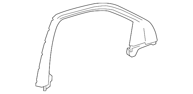 2021-2022 GM Window Molding 84225781 | GMPartsDirect.com