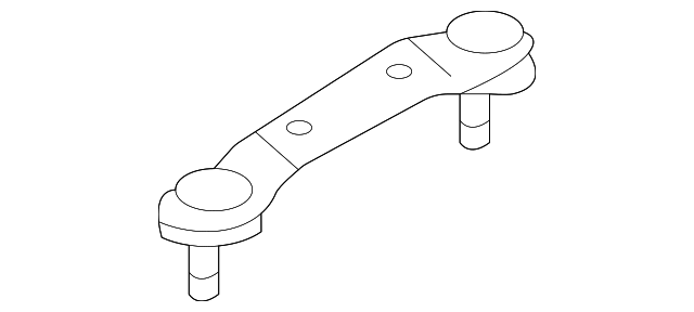 91066FL000 - Roof Molding Bracket - 2017-2021 Subaru | World OEM Parts ...