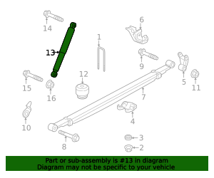 2020-2024 GM Shock Absorber 84673211 GM | GMPartsDirect.com